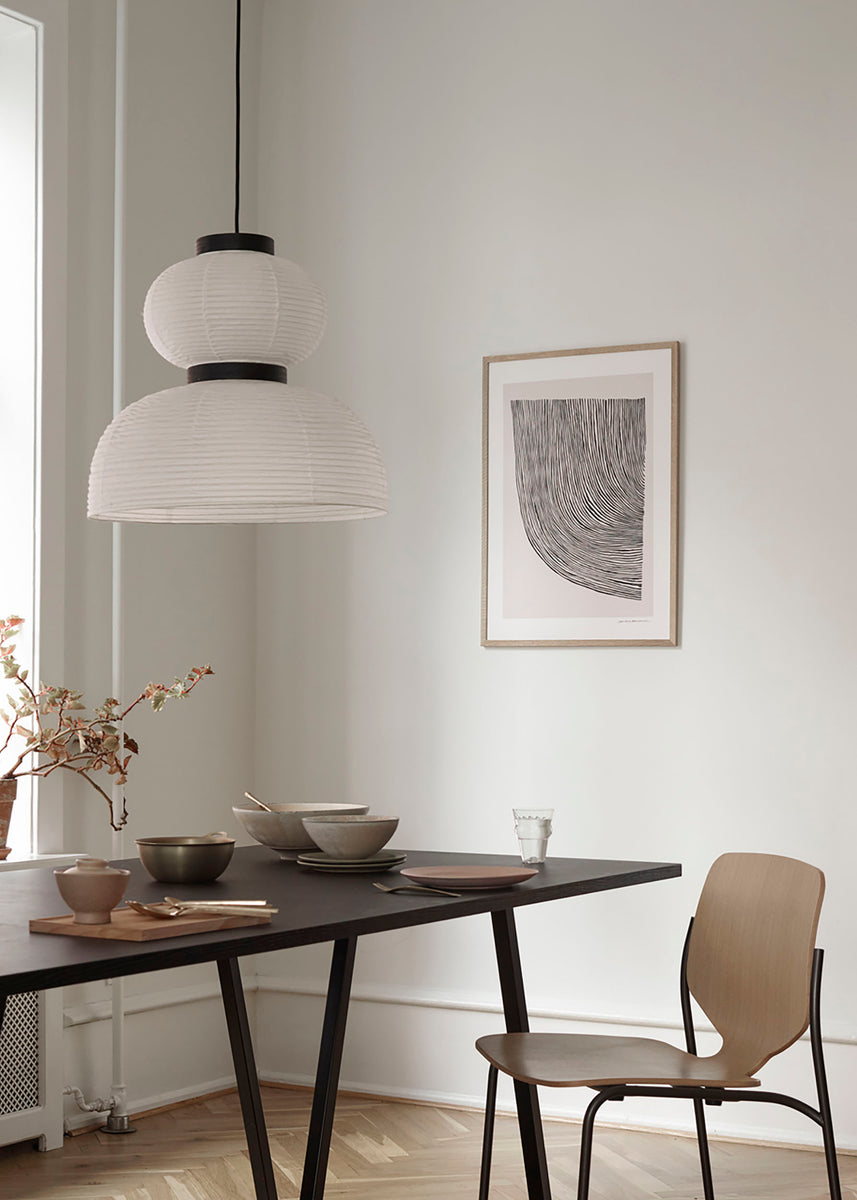 Plakát Curves by Leise Dich Abrahamsen – Moikka